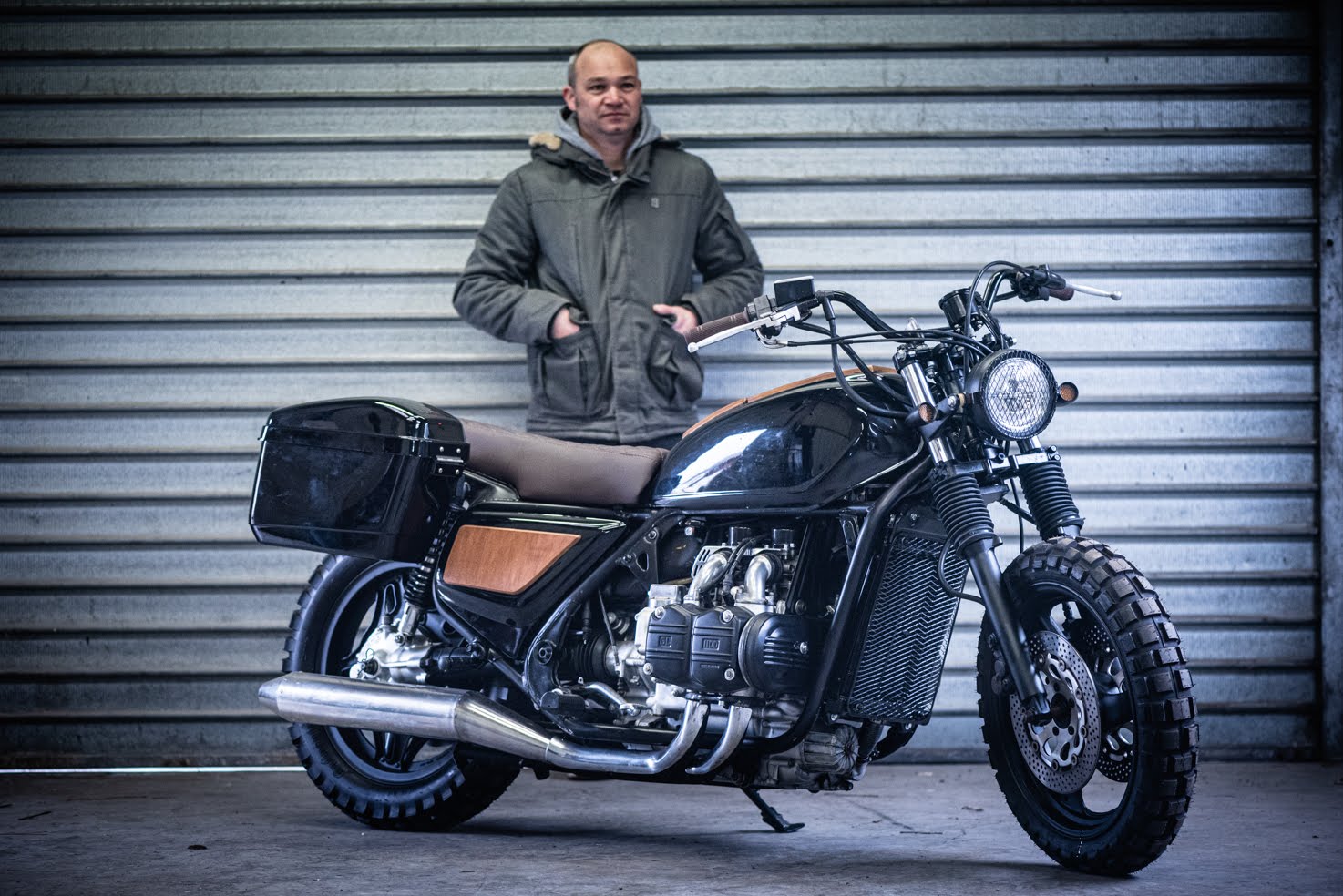 Beach Bobber Honda GL1100 Goldwing - Moto custom Roosbike